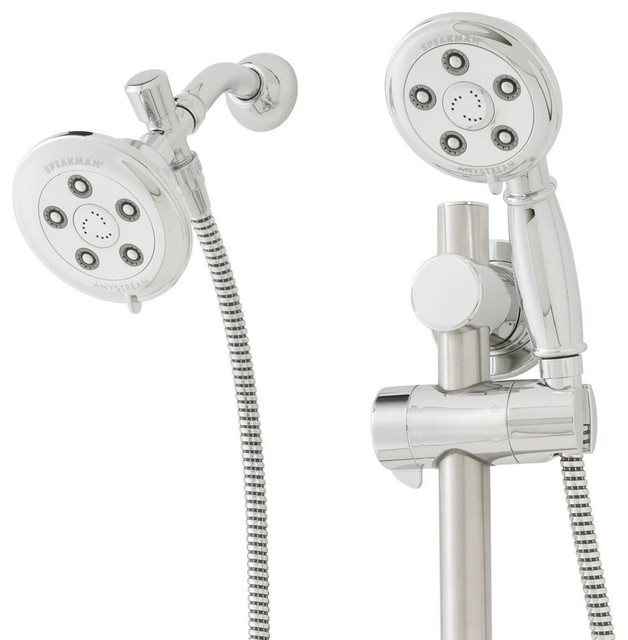 Chelsea Anystream 2-Way Shower Combination System,ADA Slide Bar ...