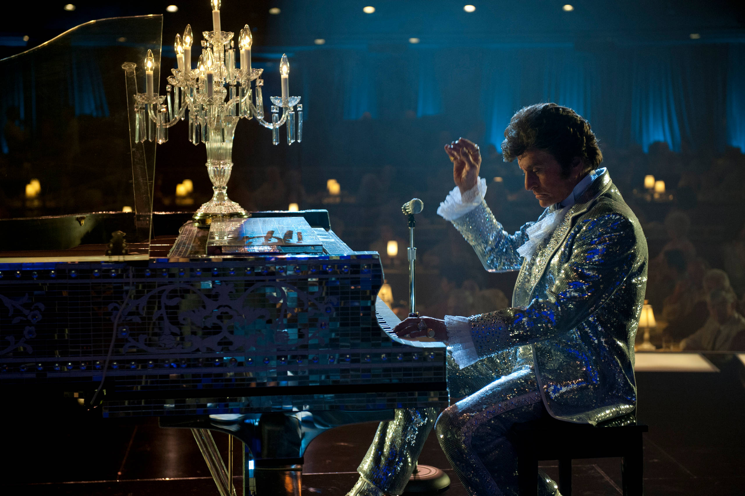 Liberace Mirrored Piano Liberace's Glamorous Tivoli Gardens Restaurant