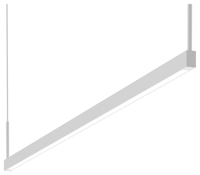 Thin-Line One-Sided LED Pendant, 4' One- - Modern - Pendant Lighting ...