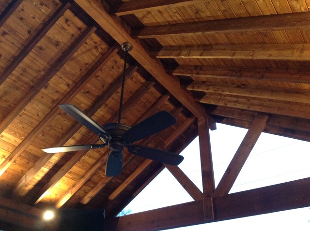 Open Rafter Cedar Pavilion