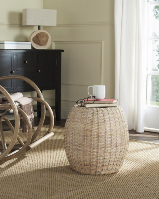 Haben End Table White Wash - Tropical - Side Tables And End Tables - by ...