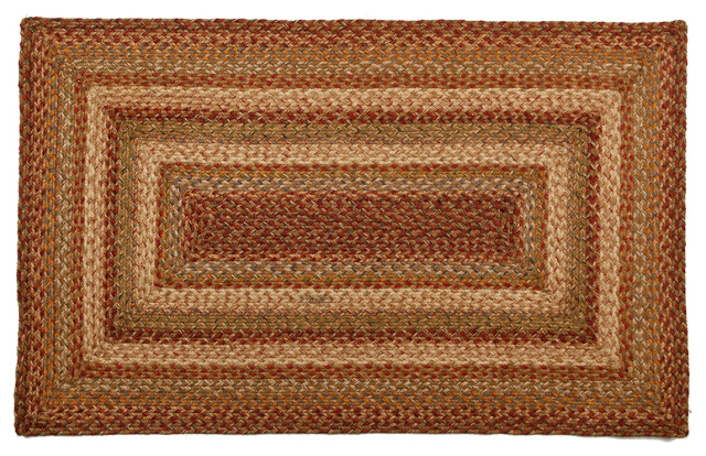 Harvest Jute Braided Rugs by HomeSpice Decor, 22" x 72" - Contemporary ...