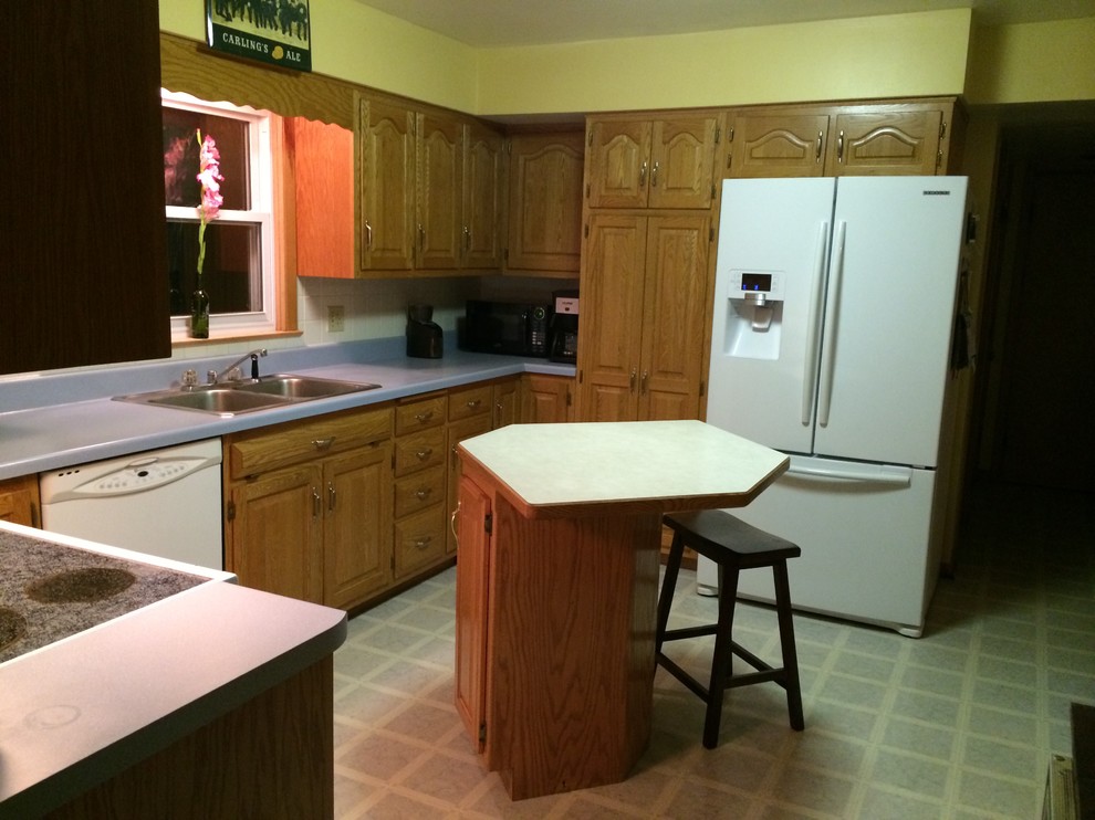 Ugliest kitchen ever!