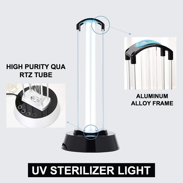 Smart UV Germicidal Disinfection Sterilization Lamp 40W With Remote ...
