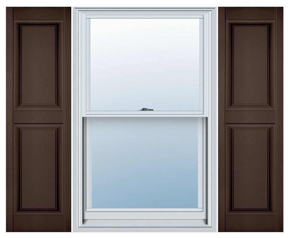 Standard Size Williamsburg Double Panel Shutters, w/Installation ...