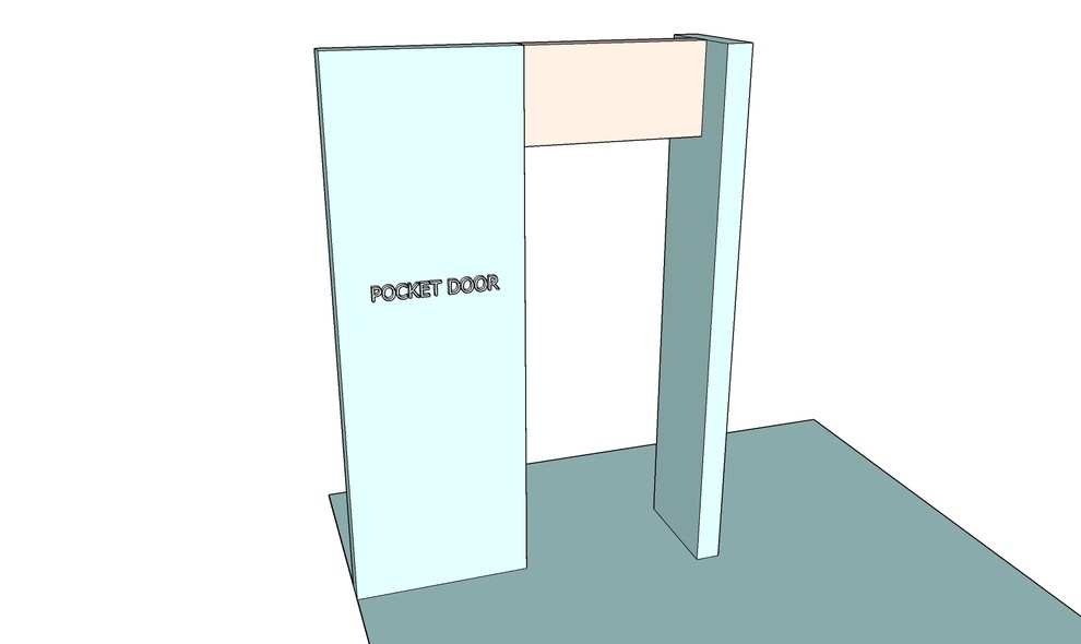 Door opening meets flush wall | Houzz Forum
