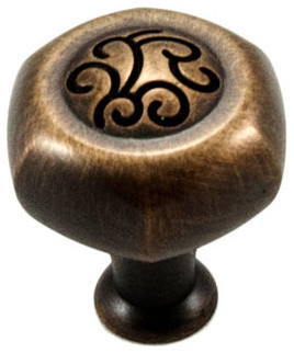 30mm Hexagon Knob - Cabinet And Drawer Knobs - by Knobbery Dot Com LLC ...