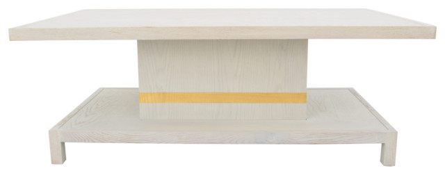 Saber Natural Oak Coffee Table - Transitional - Coffee Tables - by ...