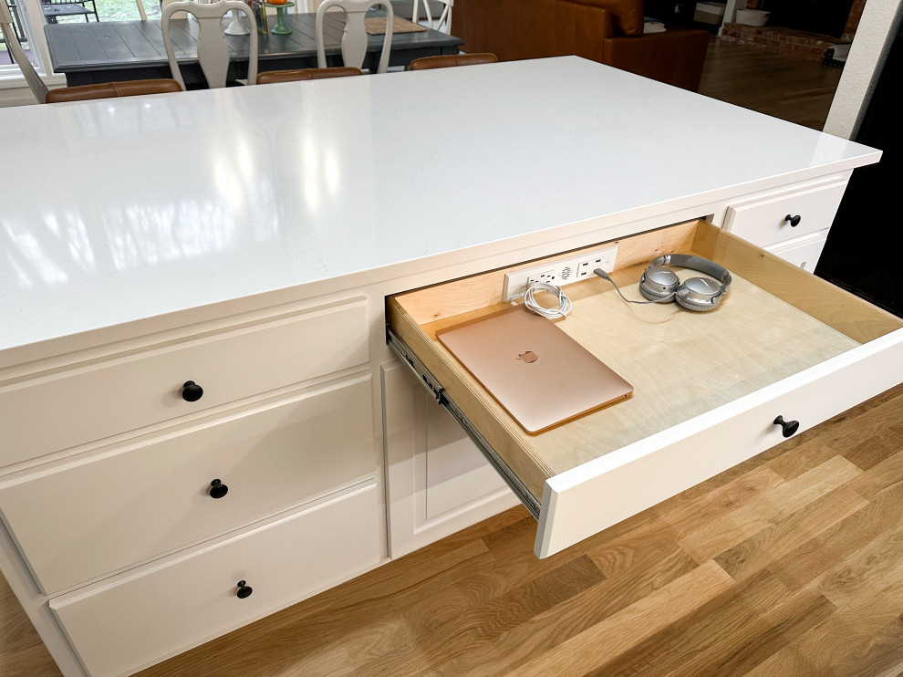 Kitchen Island In-Drawer Outlets - Kitchen - San Francisco - by Docking ...