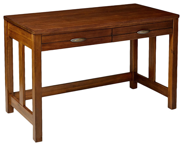 Logan 2-Drawer Desk - Transitional - Desks And Hutches - by My Home ...