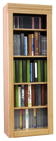 Media Storage Tower, Honey - Transitional - Media Racks And Towers - by ...