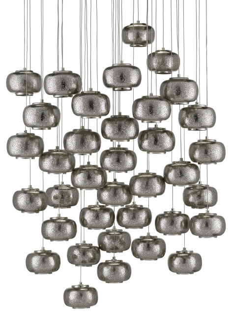 Pepper 36 Light Multi Drop Pendant - Contemporary - Pendant Lighting ...