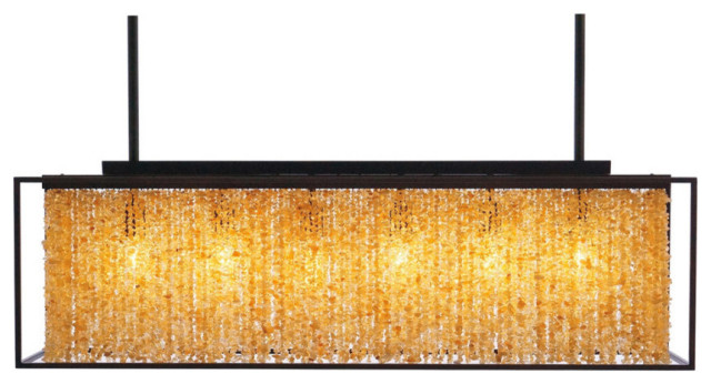 Avenue Lighting Soho Collection 6-Light Hanging Chandelier - Modern ...
