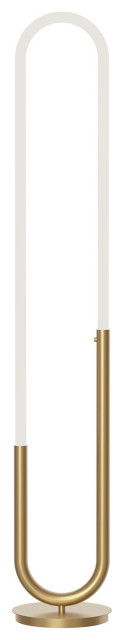 Kuzco - FL95150-BG - Huron Brushed Gold LED Floor Lamp - Modern - Floor ...