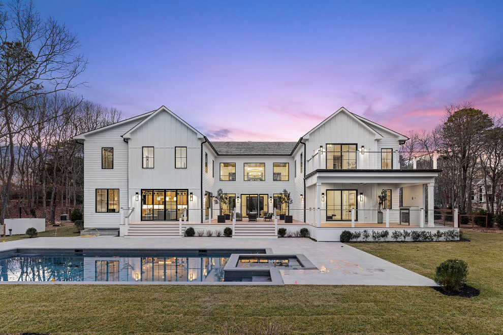 Peach Farm Lane, Long Island, NY - Contemporary - Exterior - New York ...