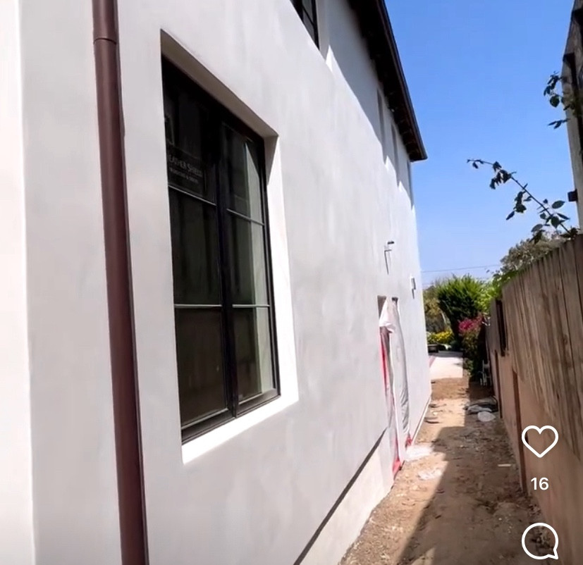 recessed windows in stucco