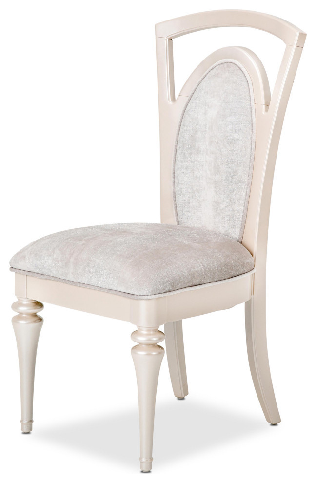 Overture Side Chair, Set of 2 - Champagne - Contemporary - Dining ...