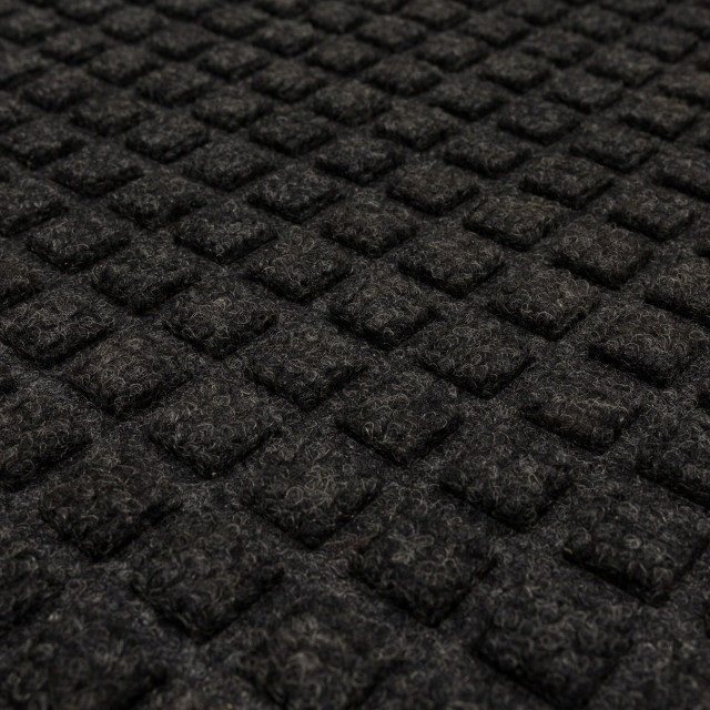 Mohawk Home Waffle Grid Impression Onyx 1' 6" x 2' 6" Door Mat, 2' x 3 ...