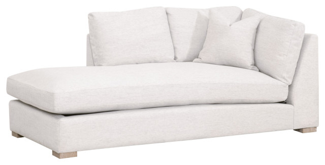Clara Modular Left-Facing Chaise - Transitional - Indoor Chaise Lounge ...