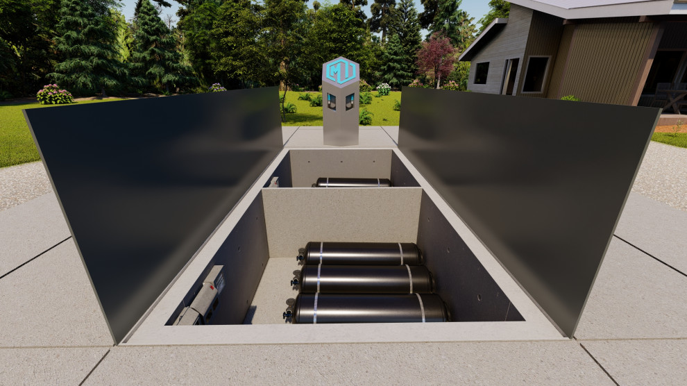 HYDROGEN FUEL CELL SYSTEM - Modern - House Exterior - Seattle - by DCS ...
