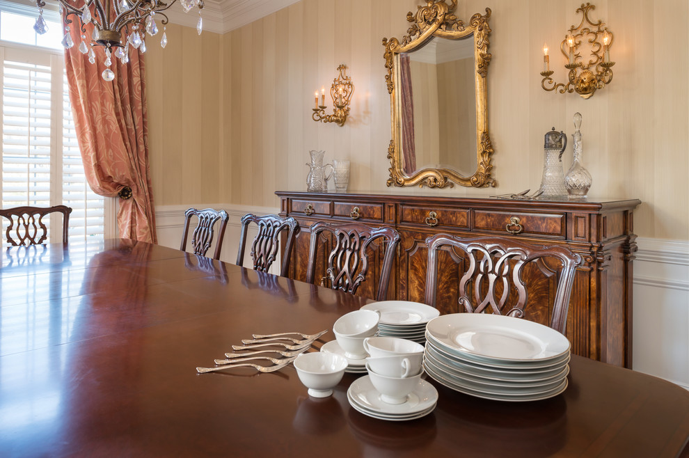 Modern French Chateau - Traditional - Dining Room - DC Metro - by Kim ...