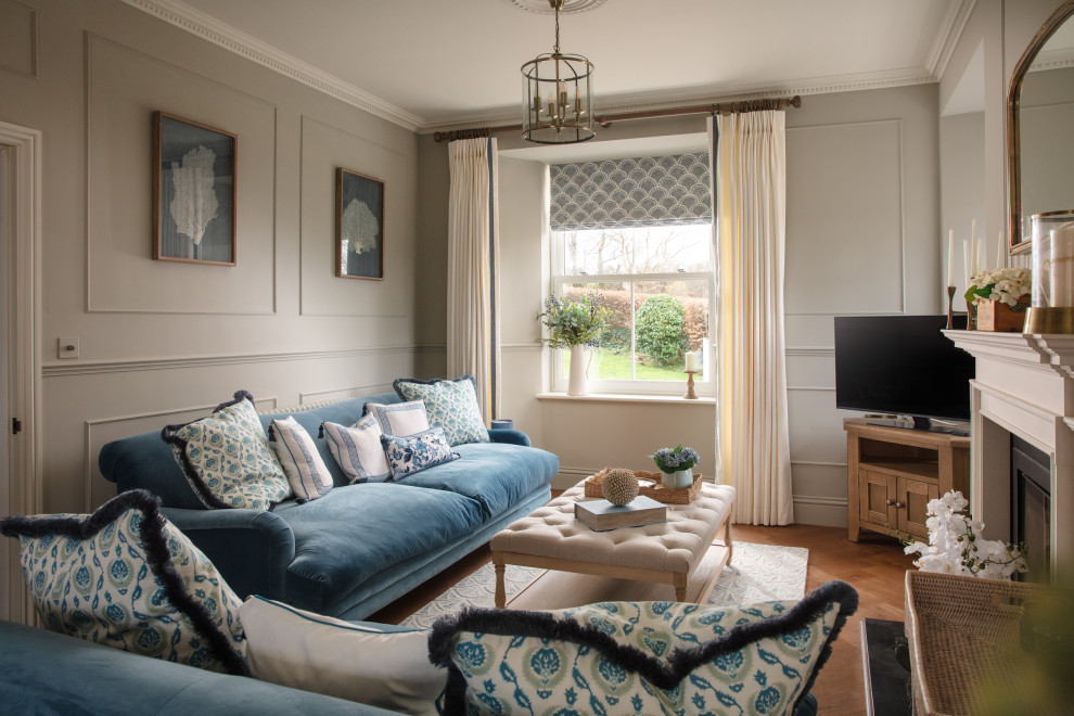 Drym House - Beach Style - Living Room - Cornwall - by Warren French ...