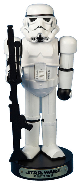 11" Star Wars Stormtrooper Nutcracker - Contemporary - Holiday Accents ...