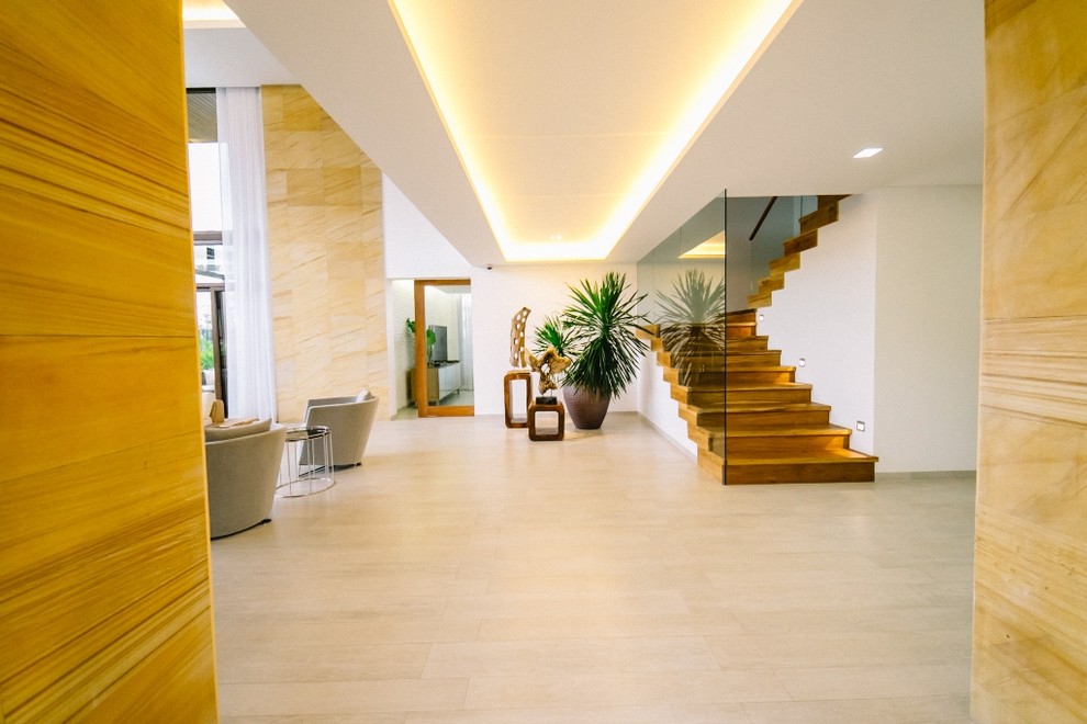 Philippine Indoor Wall Tiles Design Houzz Tour: A Sprawling Home