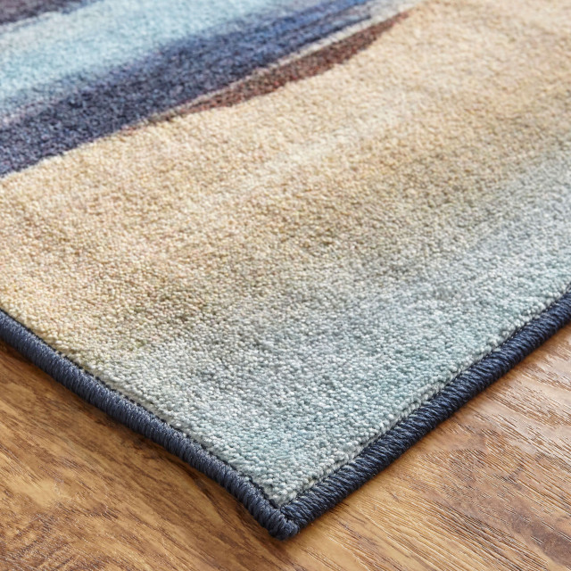Mohawk Home Brush Strokes Water 5' x 8' Area Rug, 8' x 10 ...