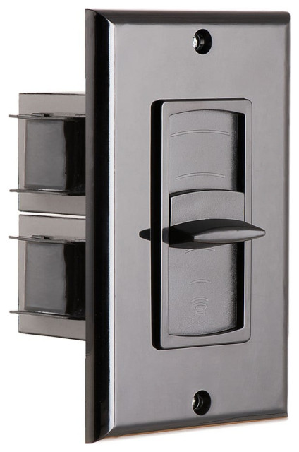 In Wall 100W Slider Volume Control, Impedance Matching, BLK & Brown ...