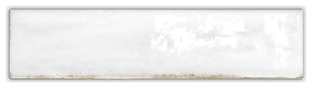 Ladrillo Brick Blanco Glossy 2.5x10 Ceramic Tile, 2.5x10 - Contemporary ...