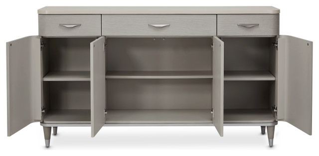 Eclipse Sideboard - Moonlight Gray - Midcentury - Buffets And ...