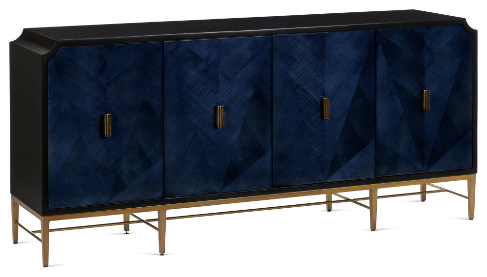 Kallista Blue Credenza - Contemporary - Buffets And Sideboards - by ...