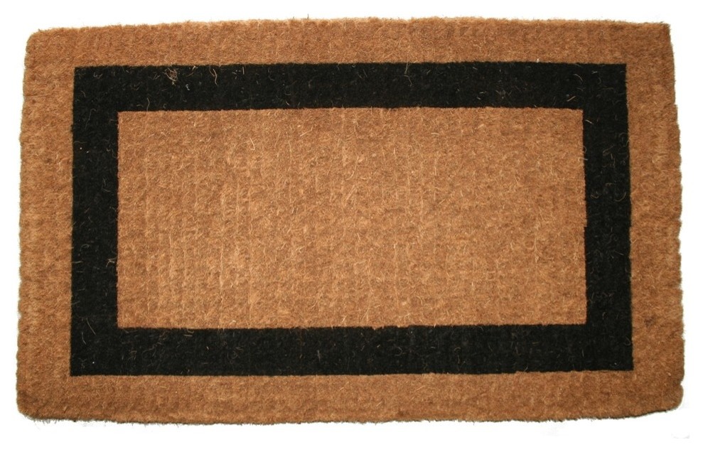 Single Border Mat - Contemporary - Doormats - by Imports Decor Inc. | Houzz