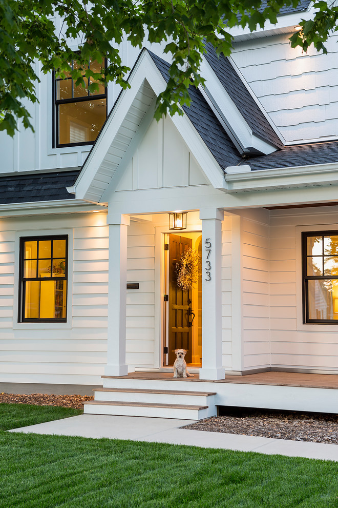 Southern Coastal Farmhouse Custom Home by Trinity Home Developers - Farmhouse - Exterior ...