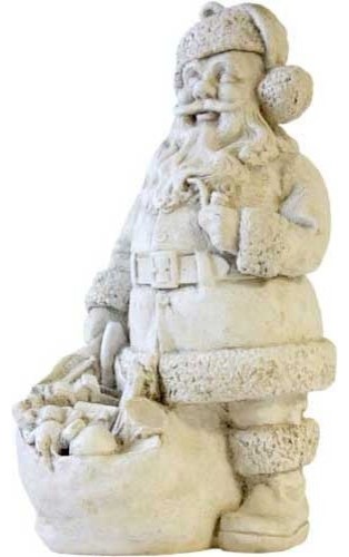 Santa Garden Display - Traditional - Garden Statues And Yard Art - by ...