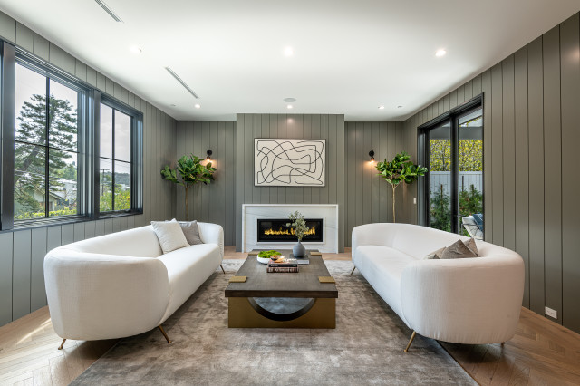 Marinette Road - Contemporary - Games Room - Los Angeles - by Sarah ...