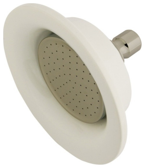 Victorian 6-1/4" Sunflower Shower Head - Contemporary - Showerheads And ...