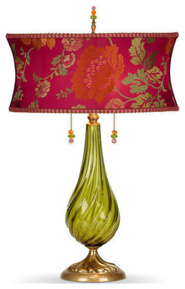 Kinzig Table Lamp, Margot - Eclectic - Table Lamps - by Artisan Crafted ...