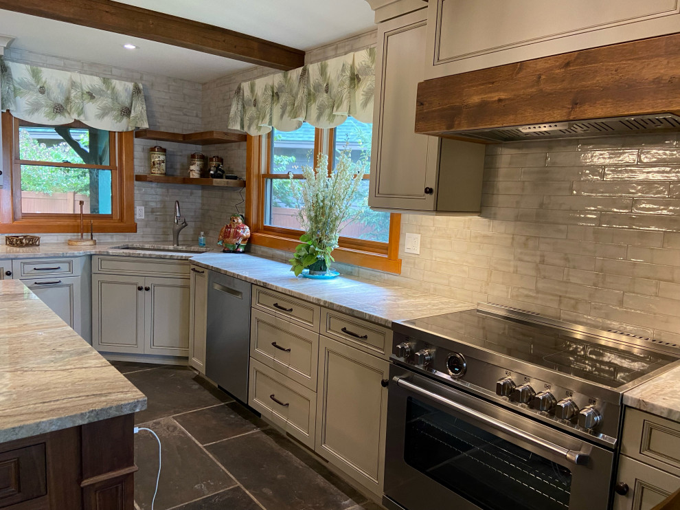 Mixing old and new... - Country - Kitchen - New York - by Zarrillo's ...