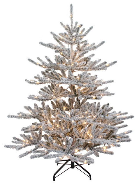 Kurt Adler 5' Pre-Lit Warm White LED Vail Pine Tree, 5' - Christmas ...