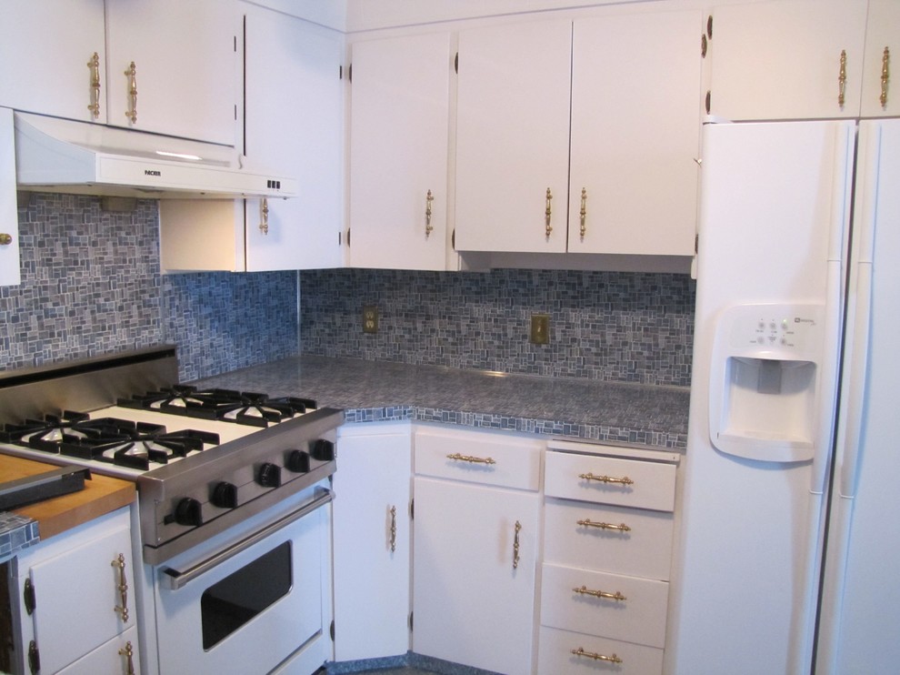 Before and After Kitchen - original kitchen is from 1959