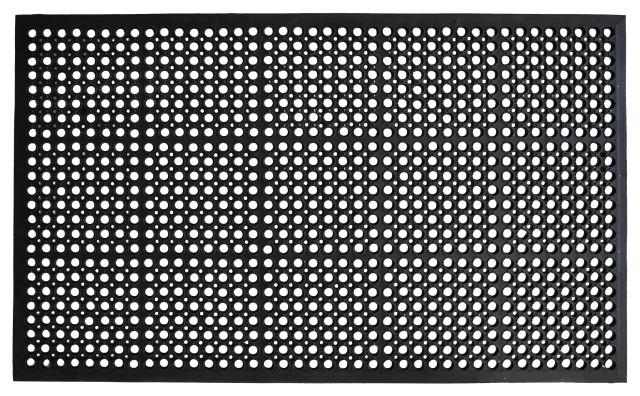 Calloway Mills True Step Open Circle Rubber Doormat, 24"x36 ...