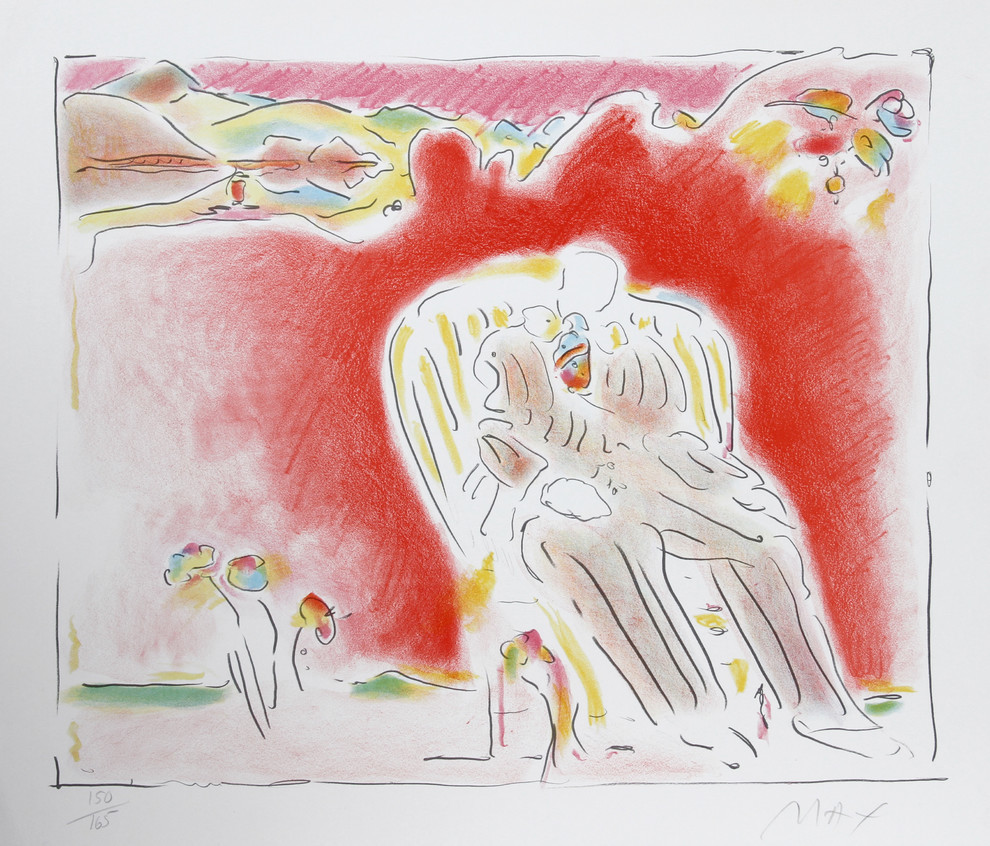The Garden- Peter Max - Contemporary - Fine Art Prints - by RoGallery ...