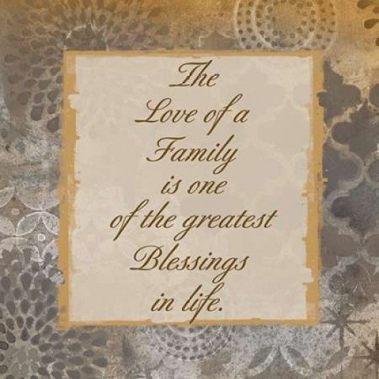Family Blessings Poster Print by Smith Haynes - Item # VARPDXSH8SQ002B ...
