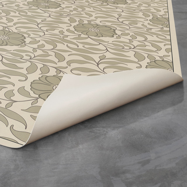 Joli Sol Veronica Vinyl Mat, 48x72 Rectangle - Contemporary - Area Rugs ...