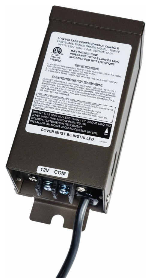 Standard Series- Low Voltage 100W Manual Transformer - Landscape ...