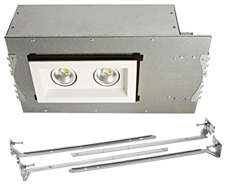 WAC Lighting 120V 2-Light Mini Multiple LED Two Light New Construction ...