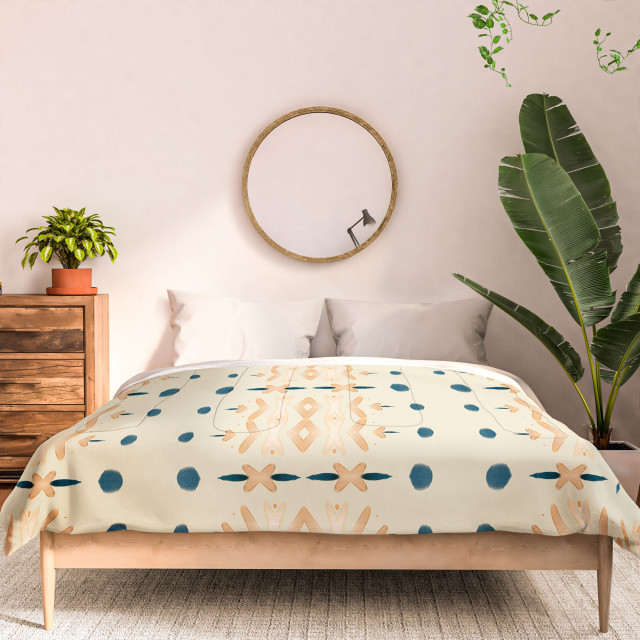 Deny Designs Sheila Wenzel-Ganny Mud Cloth Neutral Bed in a Bag, King ...