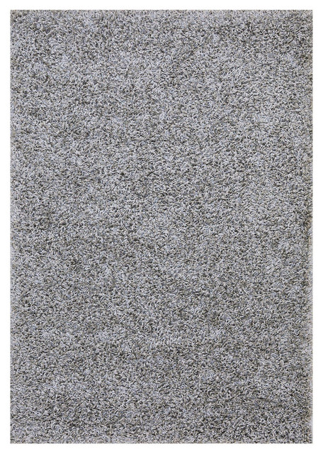 Our Space Collection Solid Color Area Rug, Gray - Contemporary - Area ...